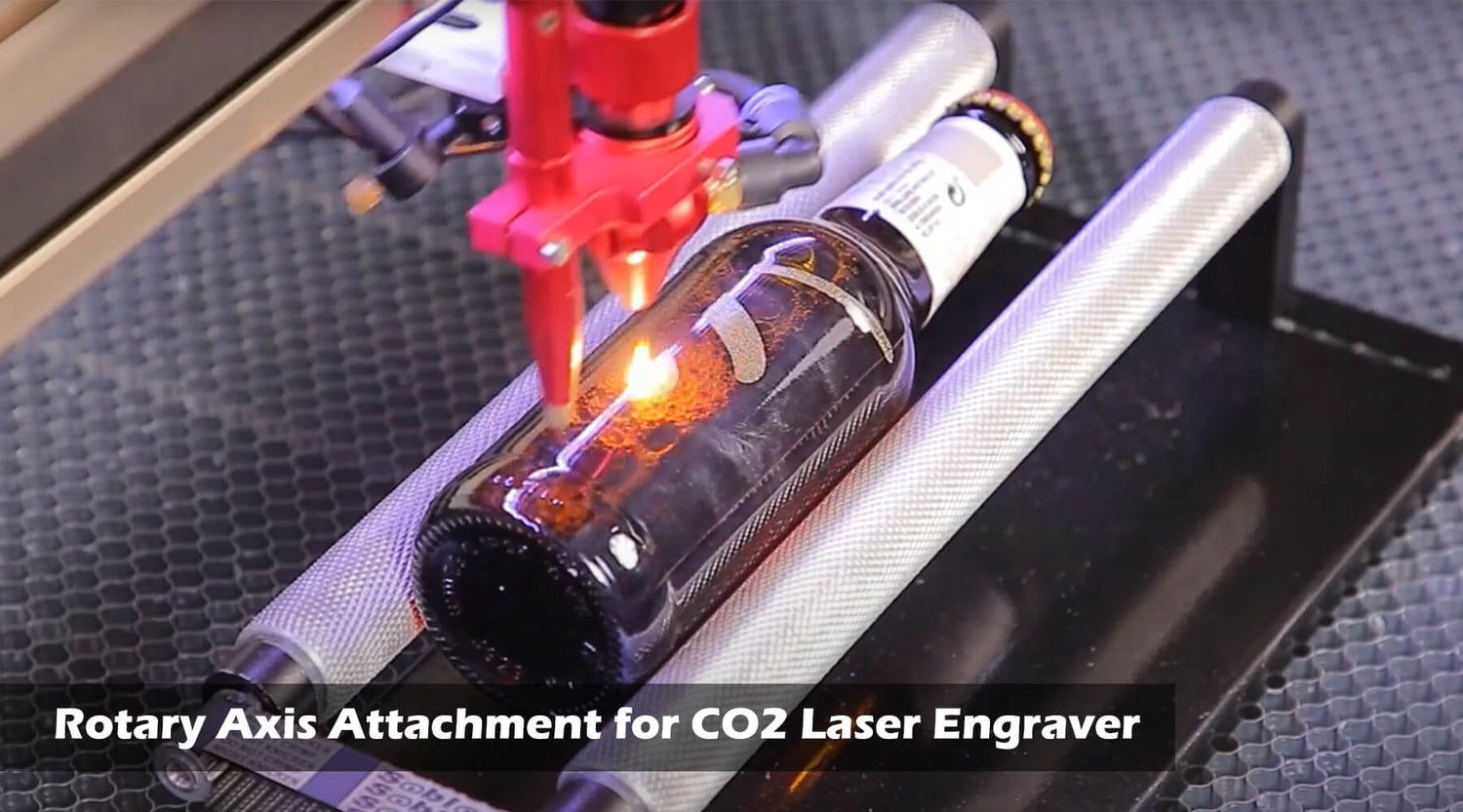 Rotary Axis Attachment for CO2 Laser Engraver – Monportlaser.uk