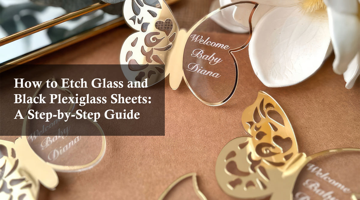 How to Etch Glass and Black Plexiglass Sheets: A Step-by-Step Guide ...