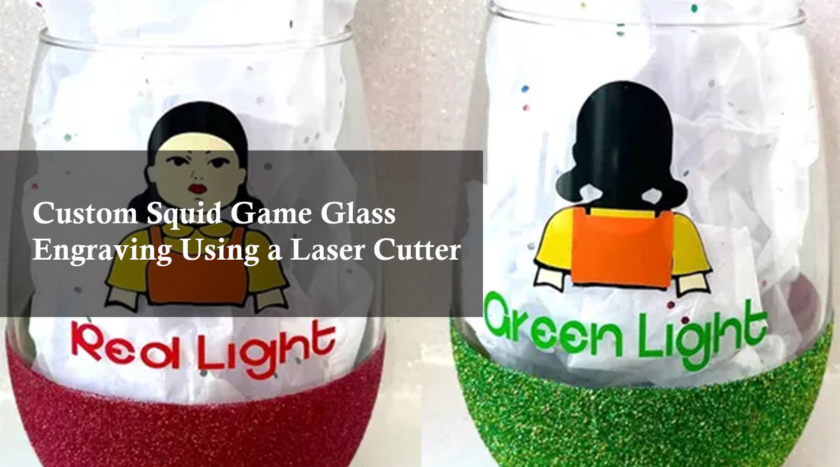 Custom Squid Game Glass Engraving Using a Laser Cutter – Monport UK